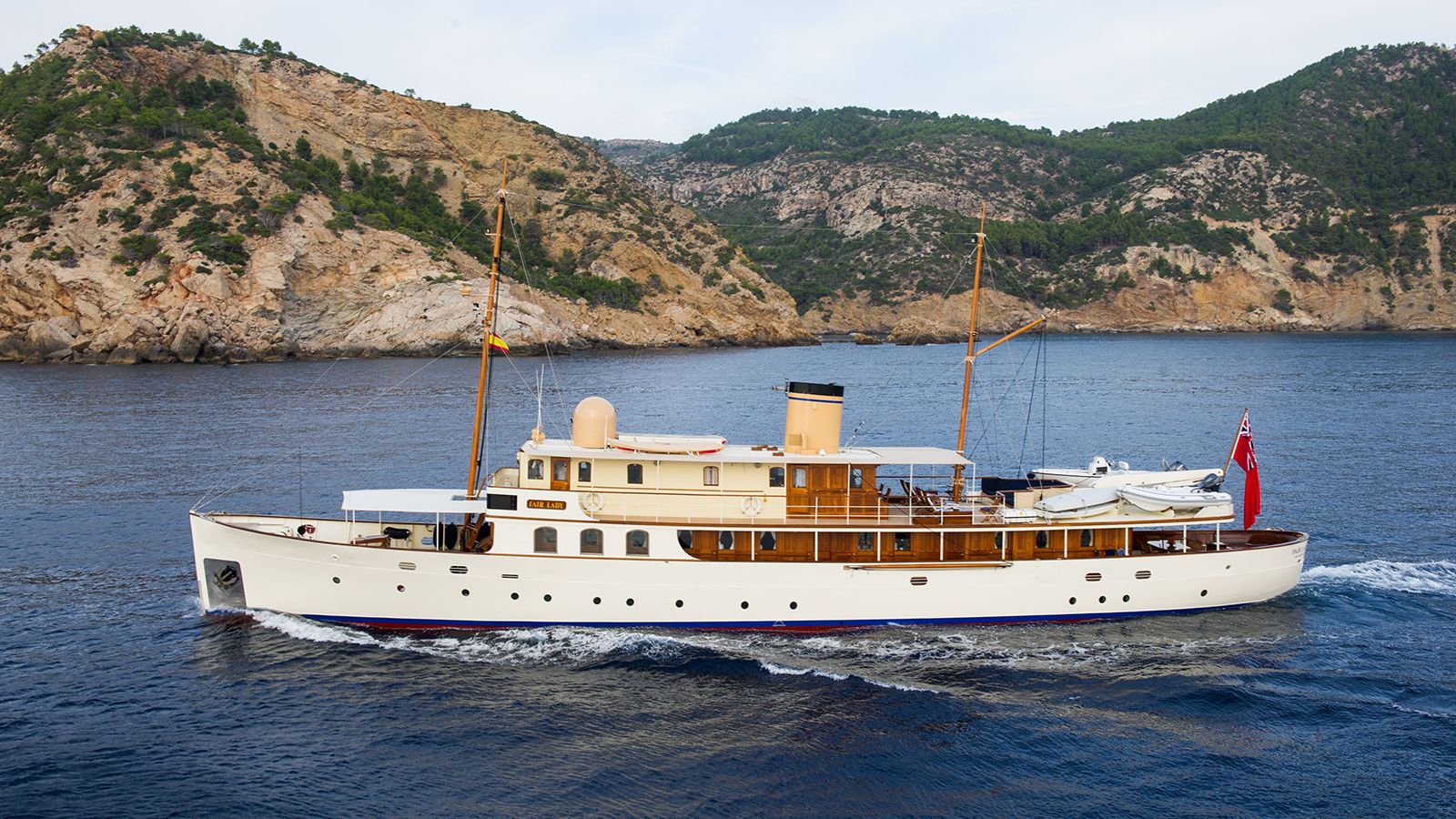 Classic motor yacht Fair Lady sold